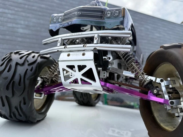 HPI SAVAGE RC Car with INTEGY Engine Used Rare Parts Ready-to-Run £806. ...