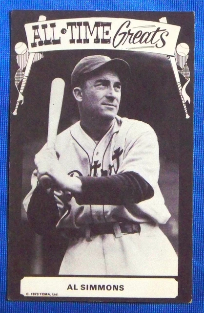 AL SIMMONS TCMA All Time Greats Arcade Card £5.18 - PicClick UK