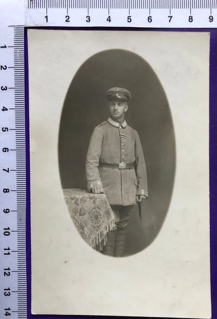 WW1 PRIVATE FOTOKARTE Soldat Uniform Eisernes Kreuz EUR 5,90 - PicClick DE