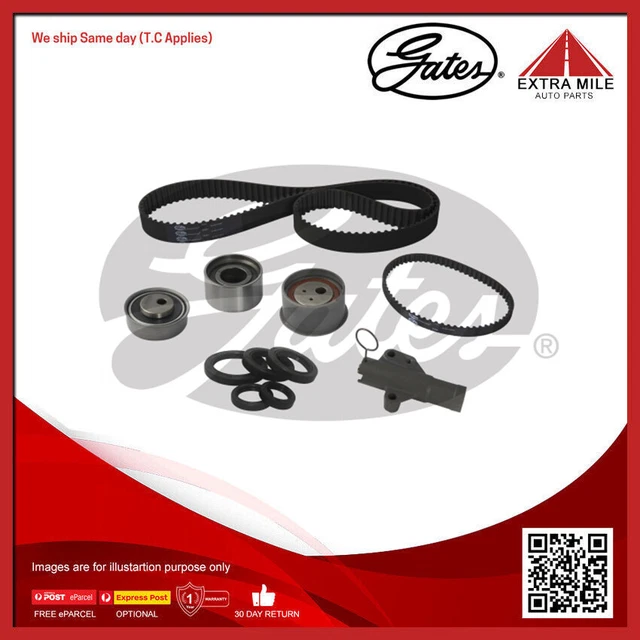 GATES TIMING BELT Kit For Mitsubishi Lancer EVO VII/VIII/IX 2.0L 4G63 ...