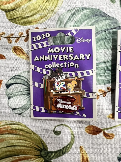 DISNEY MOVIE ANNIVERSARY Collection 50th The Aristocats LE 500 Cast Pin ...