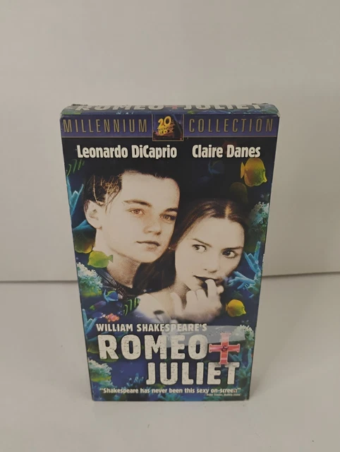 VHS WILLIAM SHAKESPEARES Romeo Juliet (1996 20th Century Fox) Leonardo ...