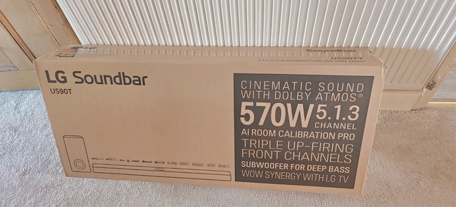 LG US90TY WIRELESS Soundbar With Dolby Atmos - RRP £1,999 - Brand New ...