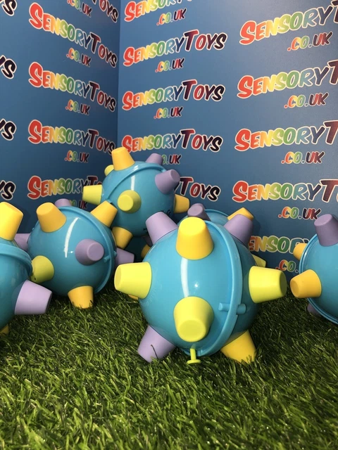 VIBRATING WIGGLE BALL - Sensory Play Shaking Ball! Popular New Baby ...