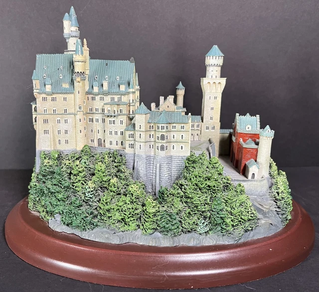 VINTAGE 1993 NEUSCHWANSTEIN CASTLE Princeton Gallery Lenox Miniature ...