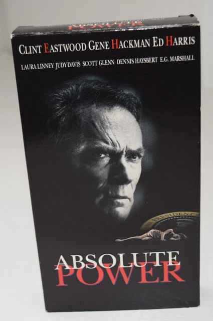 ABSOLUTE POWER (VHS, 1997) Clint Eastwood, Gene Hackman £5.44 - PicClick UK