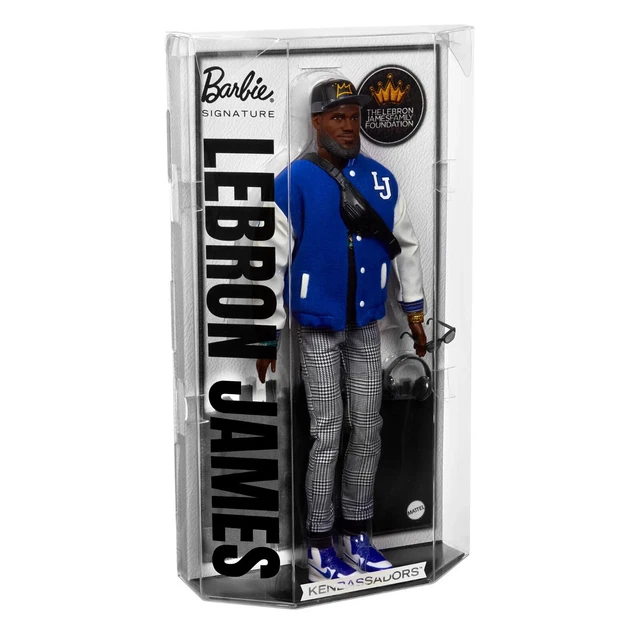 MATTEL BARBIE SIGNATURE Lebron James Kenbassadors Doll 2025 HRM33 ...