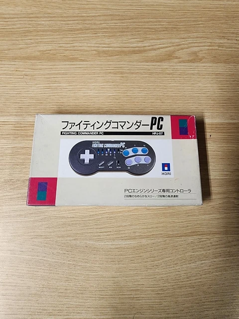 PC ENGINE HORI FIGHTING COMMANDER 6 Button Controller PC HPJ-07 $134.00 ...
