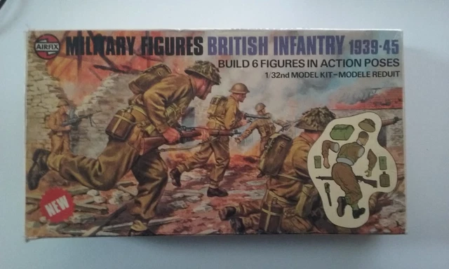 RARE, AIRFIX MULTIPOSE British Infantry 1939-45 1/32 EUR 10,50 ...