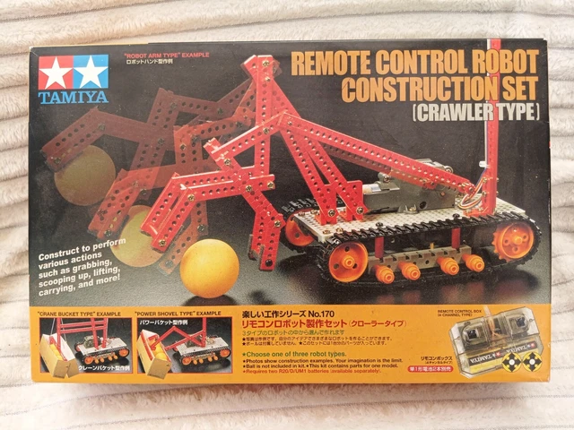 TAMIYA REMOTE CONTROL Robot Construction Set (Crawler Type) 70170 £14. ...