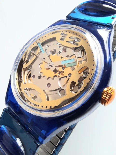 SWATCH: AUTOMATIC-HIGHLIGHT & Mappamondo " (SAN101) Nuovo / Rari Pezzo ...