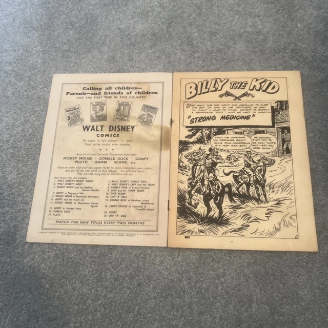 BILLY THE KID #58 King Of The Old West World Distributors Comic British ...