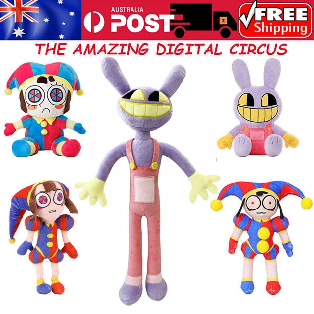 THE AMAZING DIGITAL Circus Jax Plush Toy Animals Rabbit Stuffed Doll ...
