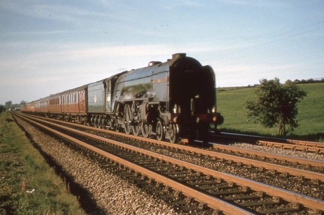 35MM RAILWAY SLIDE: COLOUR-RAIL: BRE 257: CLASS A2: 60500 EDWARD ...