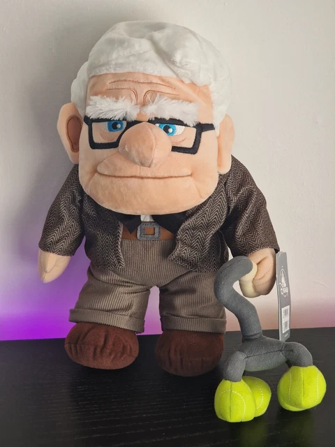OFFICIAL DISNEY STORE Pixar's Up - Carl Mr Fredrickson Medium 14" Plush ...