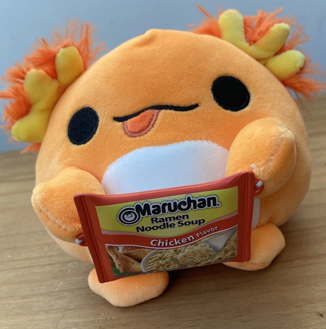 ZURU SNACKLES, Albie Axolotl with Maruchan Ramen Noodle Soup, approx 5 ...