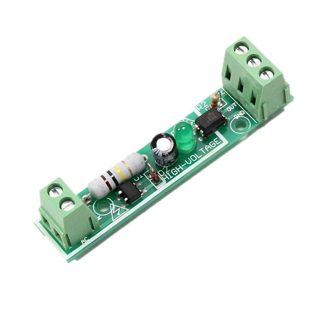 1 CHANNEL OPTOCOUPLER Isolation Module Detect Board Adaptive AC 220V ...