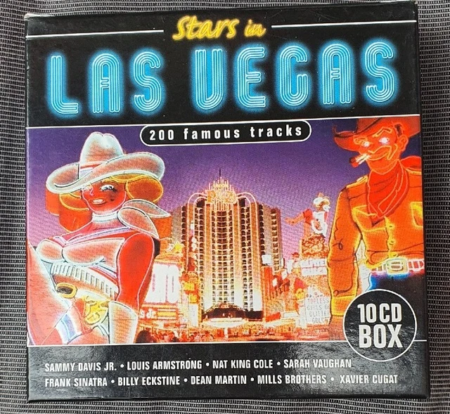 STARS IN LAS Vegas - 200 Famous Tracks - 10 CD Box £4.25 - PicClick UK