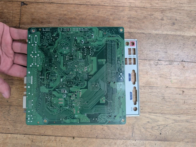 HP COMPAQ PEGATRON APXD1-DM AMD E-1200 Motherboard and io shield £1.00 - PicClick UK