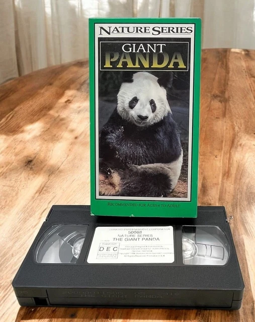 NATURE SERIES GIANT Panda VHS Video Wildlife Documentary Tibet South ...