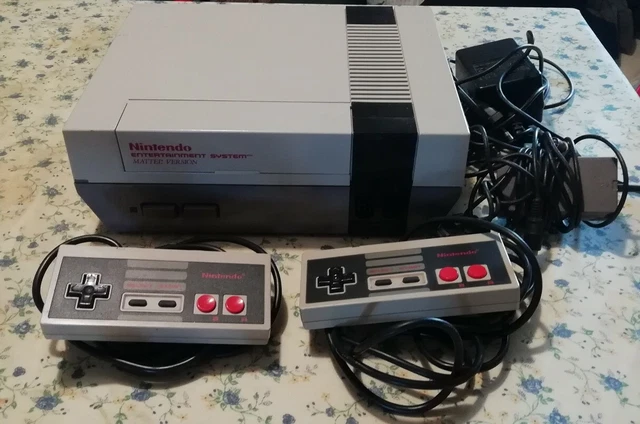 NINTENDO NES 8 bit famicom console prima versione + accessori ...