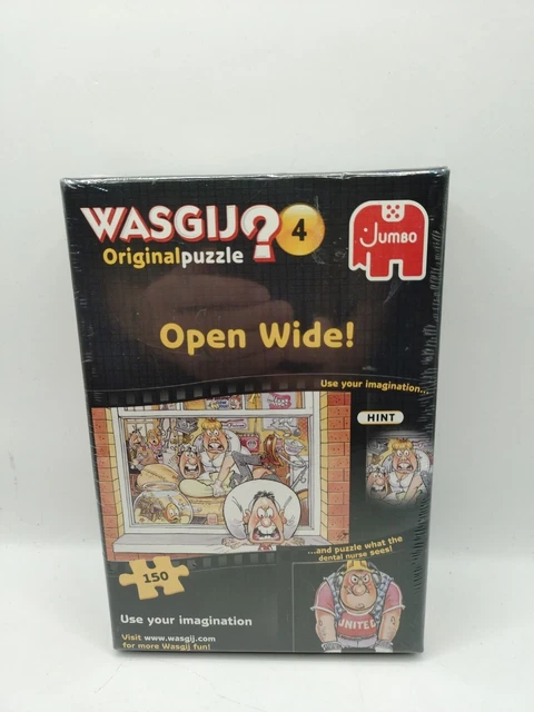 WASGIJ ORGINIAL 4 Open Wide Jigsaw Puzzle (150 Pieces) Brand New Sealed ...