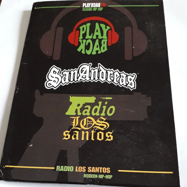 GRAND THEFT AUTO San Andreas Radio Los Santos Cd Hip-Hop Public Enemy 2 ...