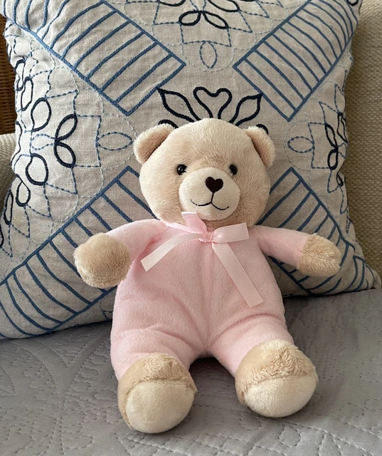 TLC PINK TEDDY Bear Plush Soft Toy 27cm Baby Comfort Teddy New £5.98 ...