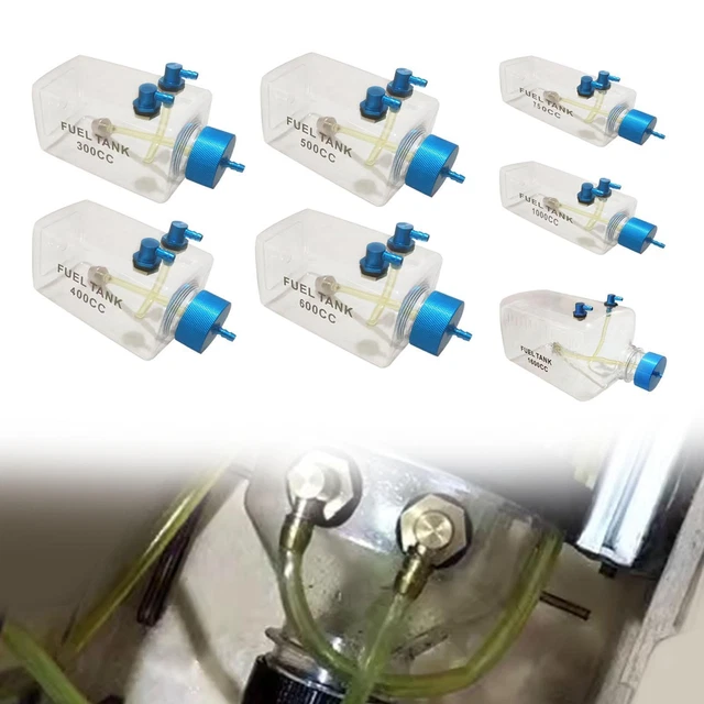 RC KRAFTSTOFFTANK TRANSPARENT Kraftstofftank Kraftstofftank Flasche ...