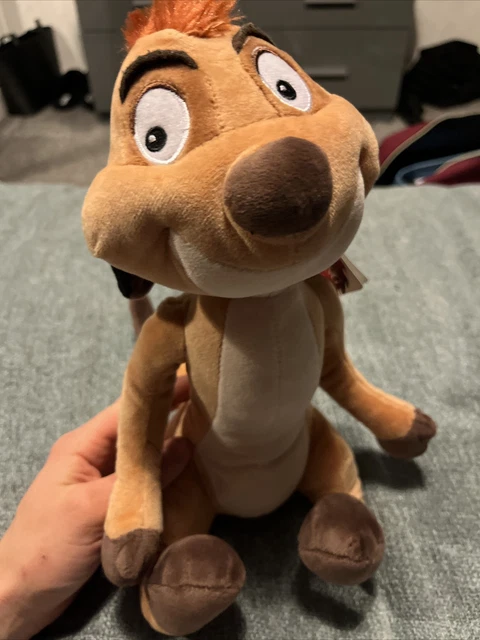 THE LION KING Timon Disney Plush Soft Toy Doll Stuffed Animal Teddy ...