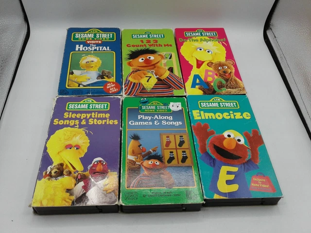LOT OF (6) Vintage Sesame Street VHS Tapes EUR 33,37 - PicClick FR