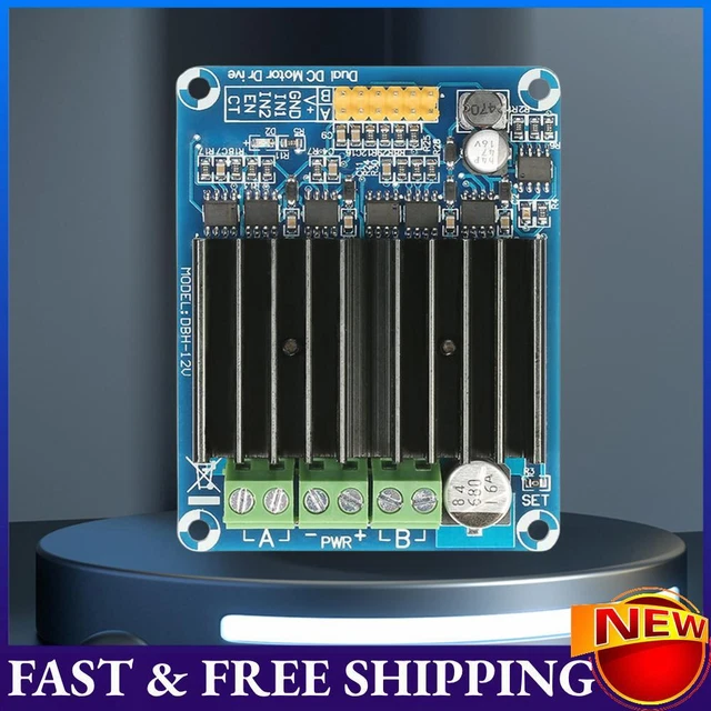 2 CHANNEL DRIVER Motor Robot Stepper Controller DC 5V-12V 30A Useful ...