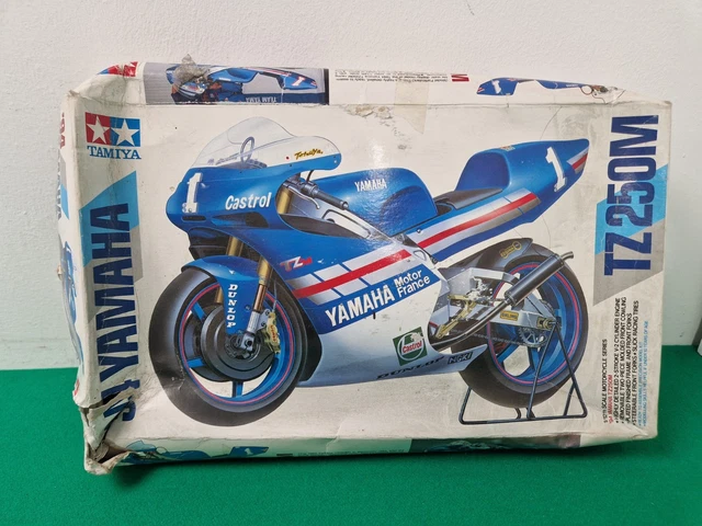 1974 VINTAGE 1:12 TAMIYA 14067 Yamaha TZ250 M Motorcycle Plastic Model ...