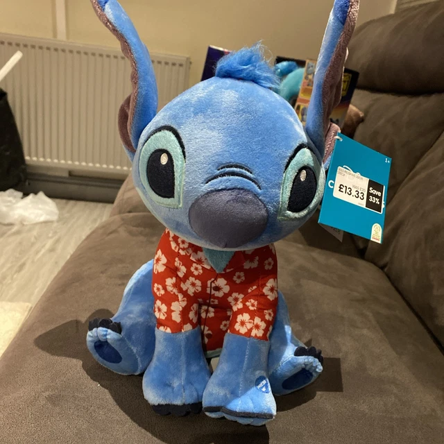 DISNEY LILO AND Stitch Bnwt - 12" Stitch Plush Toy 30 Cm - Red Hawaiian ...