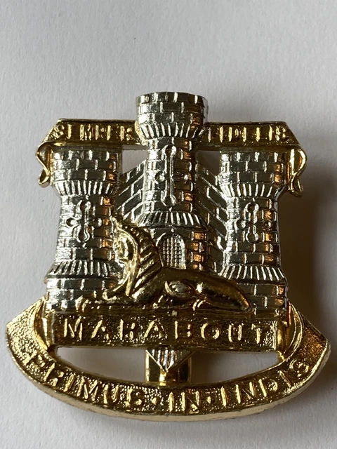 BRITISH ARMY - Devon & Dorset Regiment Cap Badge - Staybrite / AA - JR ...