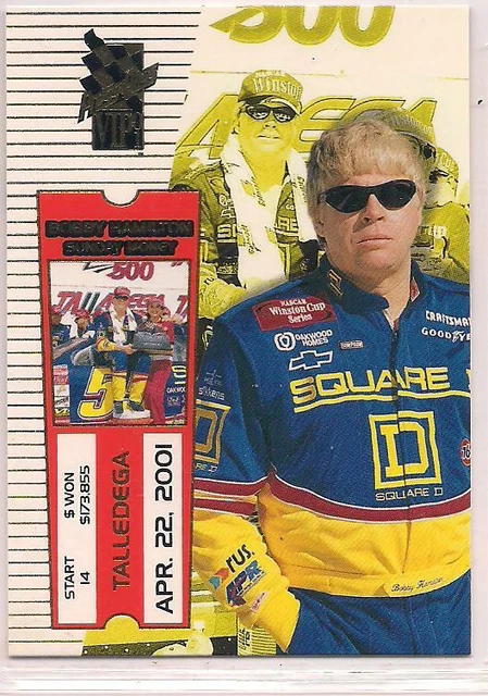 2001 PRESS PASS VIP Bobby Hamilton Sunday Money EUR 1,10 - PicClick FR