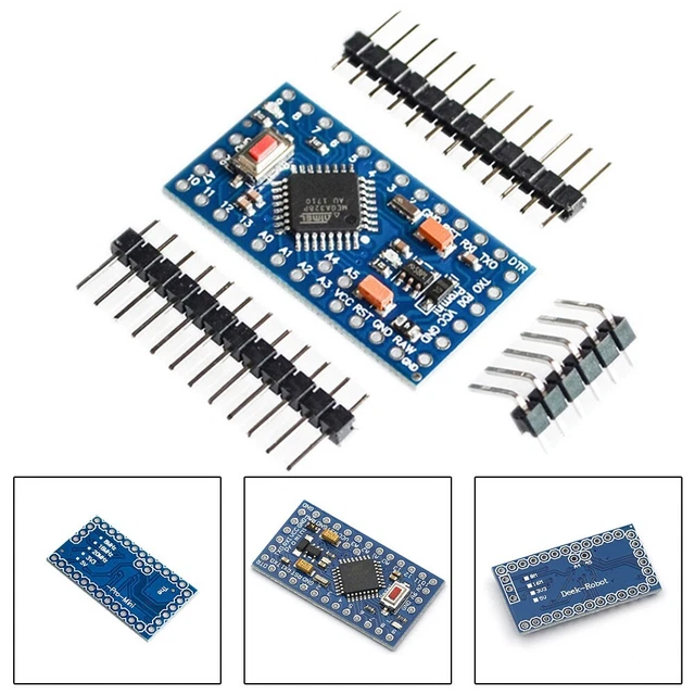 CARTE DE CIRCUIT microcontr?leur en plastique bleu pour Arduino ATMega328P 5V16 EUR 9,80 ...