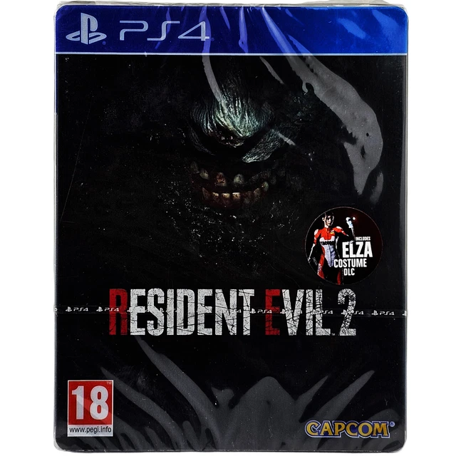 RESIDENT EVIL 2 Remake Steelbook Edition Playstation 4 PS4 Brandneu VGA ...