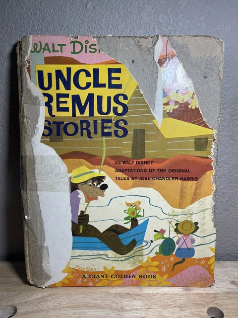 WALT DISNEYS UNCLE REMUS STORIES GIANT GOLDEN BOOK 29th Printing 1977 £ ...