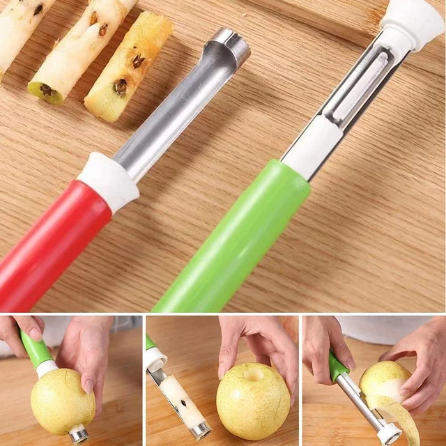 2-IN-1 CORER REMOVER 2024 New Corer Tool and Apple Peeler,Fruit Tool Corer C59C £5.95 - PicClick UK