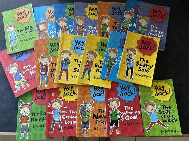 18X HEY JACK Children Kids Books Mixed Bulk Lot Sally Rippin VGC FREE ...