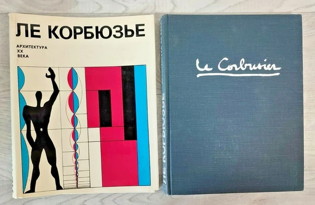 1970 LE CORBUSIER Modernism Architecture Urban Planning Design Russian ...