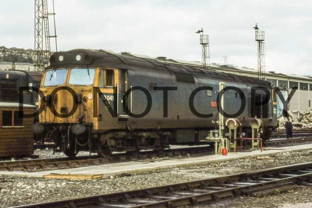 UK DIESEL TRAIN Railway Photograph Of Class 50 50041 Loco. (Rm50-265) £ ...