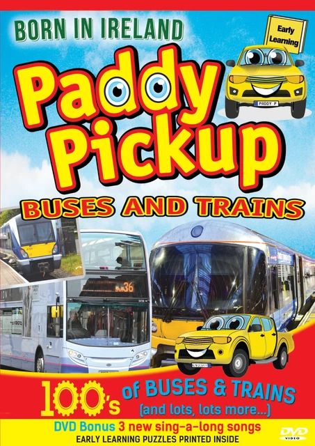 PADDY PICKUP 100S of Buses & Trains CHILDREN'S EARLY LEARNING DVD ...