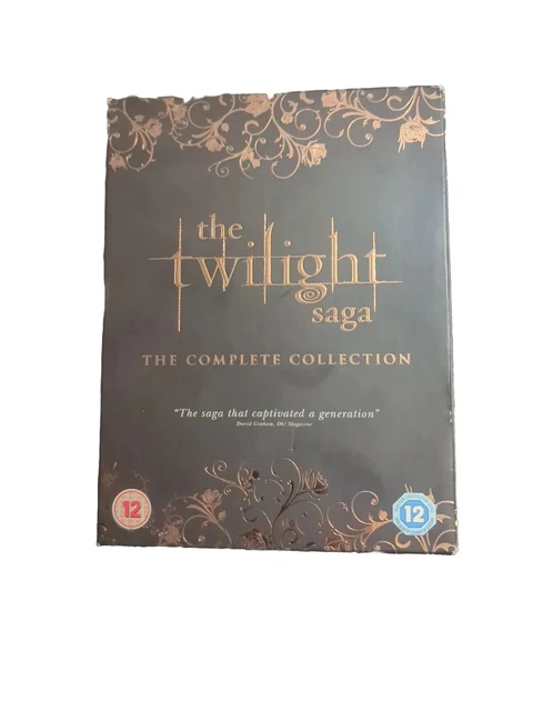 THE TWILIGHT SAGA - Complete Collection (Box-Set) (DVD, 2013) £7.99 ...