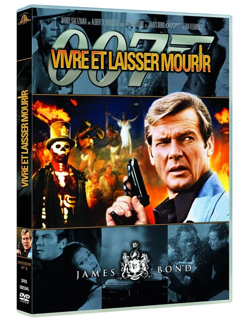 JAMES BOND, VIVRE et laisser mourir (DVD) Guy Hamilton Roger Moore ...