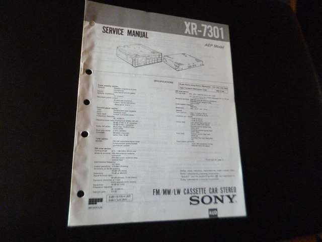 ORIGINAL SERVICE MANUAL Schaltplan Sony ICF-SW600 EUR 12,50 - PicClick DE
