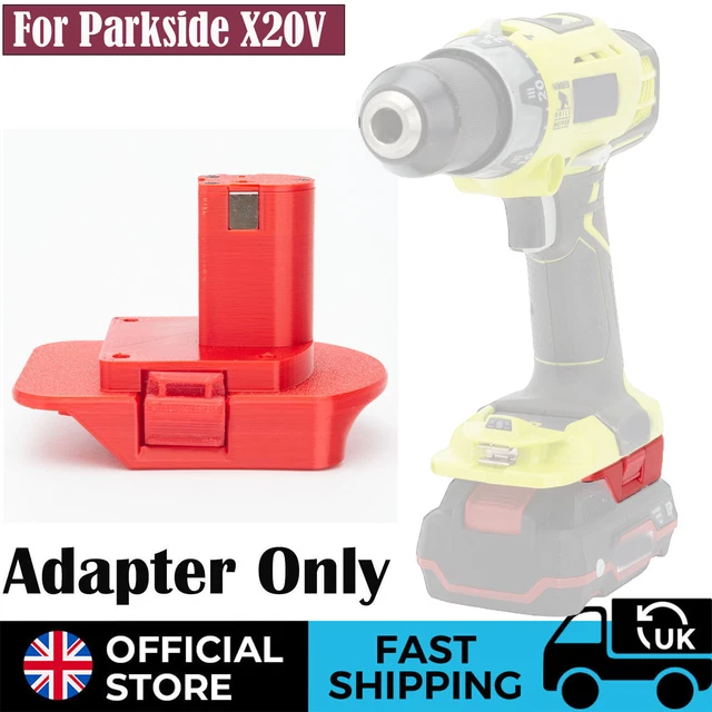 DEMKMILRI FOR PARKSIDE X20V Battery Adapter to For Ryobi 18V Power ...