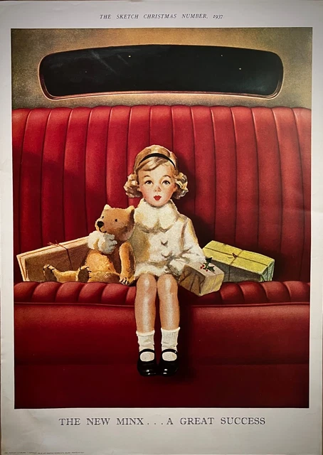 THE NEW MINX...-POSTER riproduzione pubblicitaria-Grafiche Ricordi ...