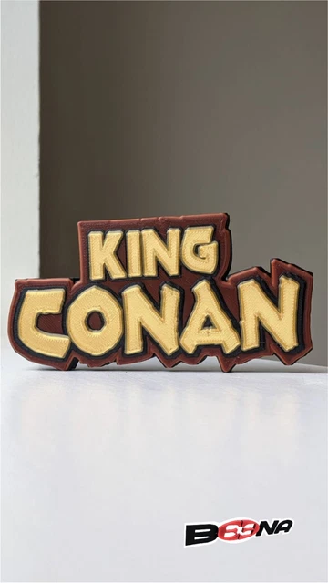 DECORATIVE SELF STANDING KING CONAN logo display MARVEL EUR 23,18 ...